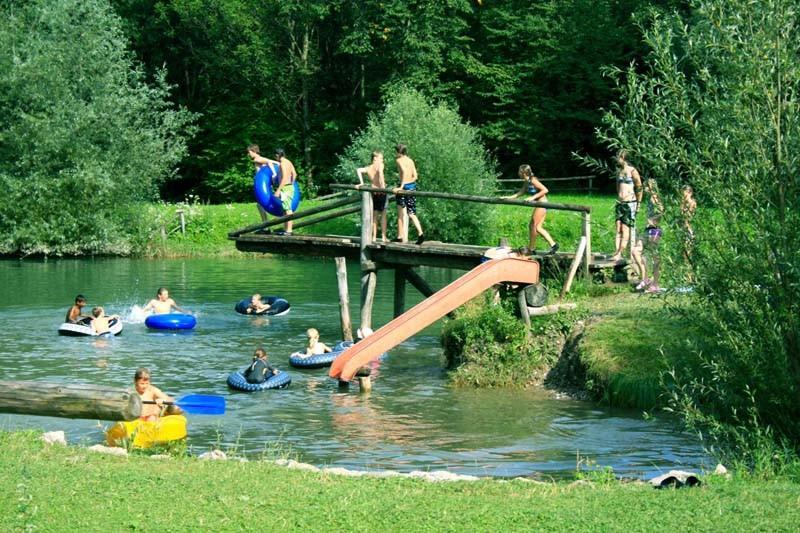 KAMP MENINA, REČICA OB SAVINJI